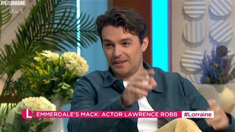 Emmerdales Lawrence Robb Teases Explosive Showdown Between Charity