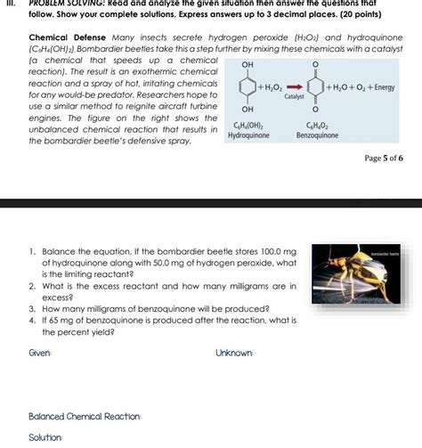 Solved Problem Solving Read And Analyze The Given Situation