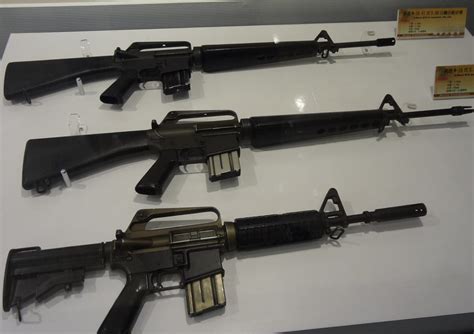 M16 Rifle Variants An M16a1 An M16 And A Xm177e2 Guineapig33 Flickr