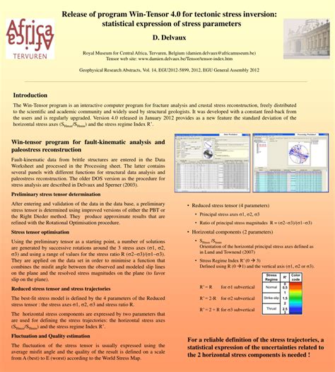 pdf release of program win tensor 4 0 for tectonic stress inversion