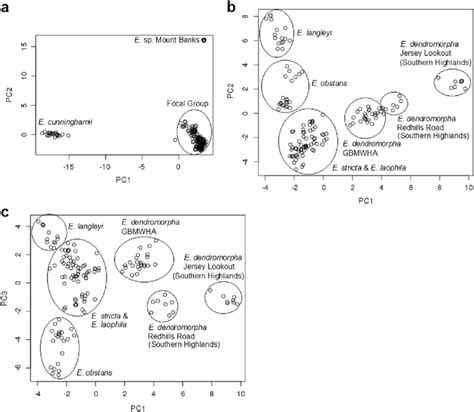 Principle Coordnate Analysis Pcoa Derived From The Dartseq Snp