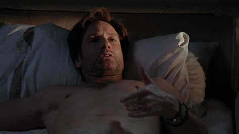 AusCAPS David Duchovny Shirtless In Californication Hell Bent For Leather