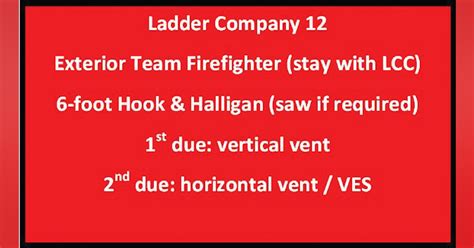 Firefighter Riding Assignments Fireground Assignments Firehouse