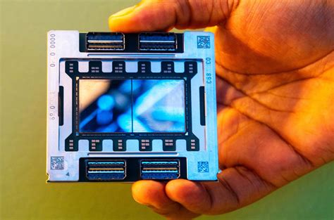 IBM Z17 Telum II DCM In Hand Blue 2 1 ServeTheHome