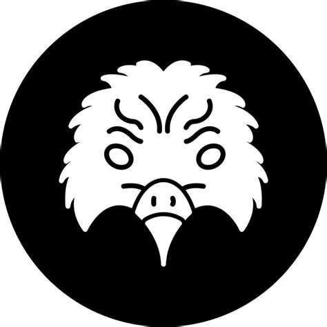 Hawk Vector Icon 21016011 Vector Art At Vecteezy