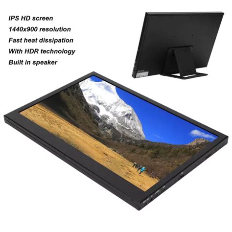 13in Monitor 1440x900 Resolution Ips Hd Screen Hdr Technology Screen