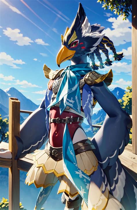 Revali The Legend Of Zelda Locon V1 Other Lycoris Civitai Revali Fanart Revali Botw