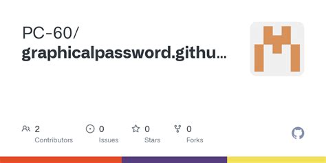 GitHub PC Graphicalpassword Github Io