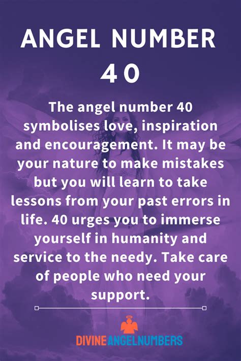 Angel Number 40 Meaning And Symbolism