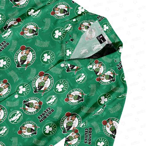 Boston Celtics Green Glory Hawaiian Shirt Teealoha