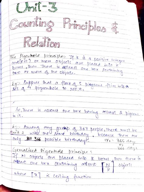 Unit 3 Maths Pdf Graph Theory Combinatorics