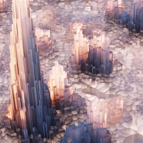 check out this behance project “basalt columns” behance