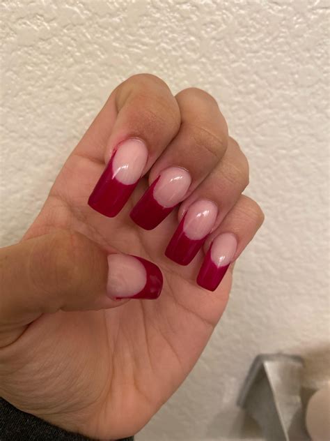 I Think My Nail Tech Did A Bad Job On My French Tips Any Advice On