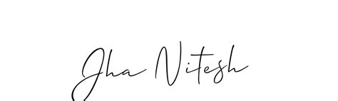 82 Jha Nitesh Name Signature Style Ideas Fine Autograph