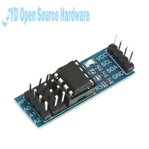 At24c256 Serial Eeprom I2c Interface Eeprom Data Storage Module At24c02