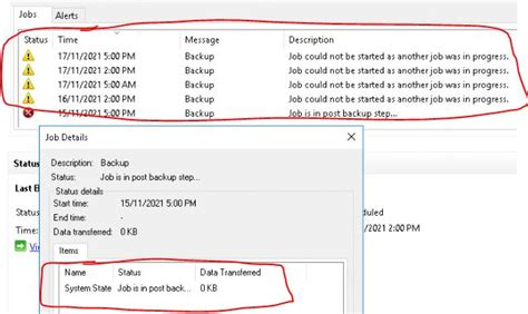 Azure Mars Backups Stuck In Post Backup Step Microsoft Qanda