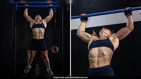 Australian Female Cop Sets World Record With 733 Pull Ups In One Hour