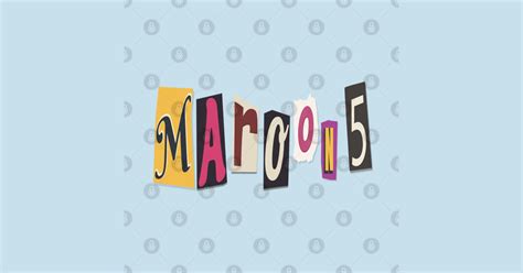 Maroon 5 Maroon 5 T Shirt Teepublic