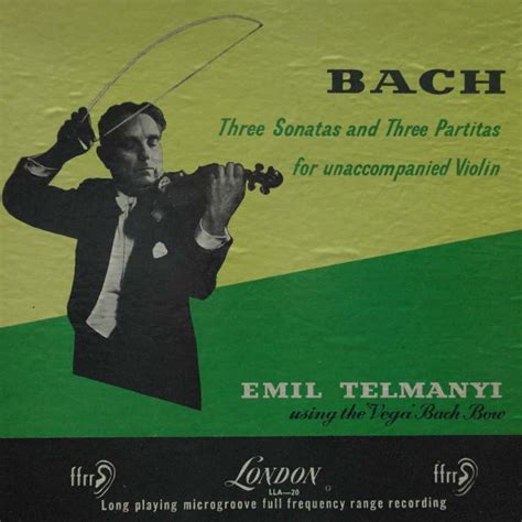 Bach Three Sonatas And Three Partitas For Unaccompanied Violin