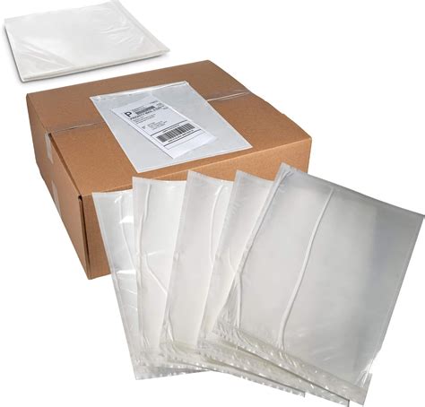 8 X 6 Clear Plastic Envelope Pouch 1000 Pieces Midvale Paper Box