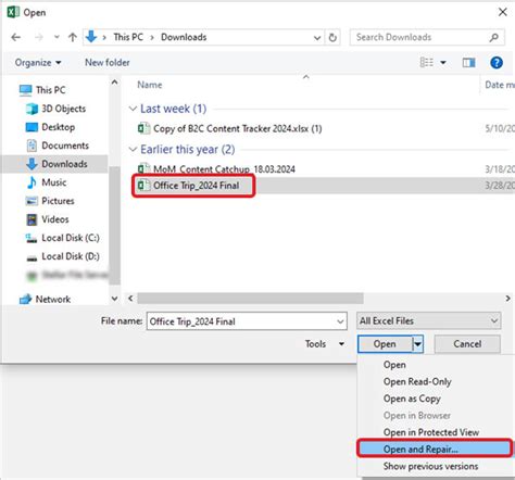How To Recover Corrupted Macro Enabled Excel Files