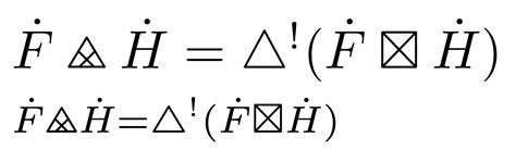How To Create A Triangle Tensor Product Symbol Tex Latex Stack