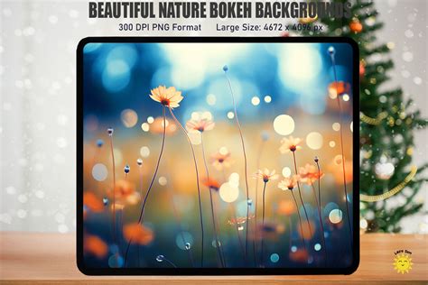 Beautiful Nature Bokeh Background Graphic by Lazy Sun · Creative Fabrica