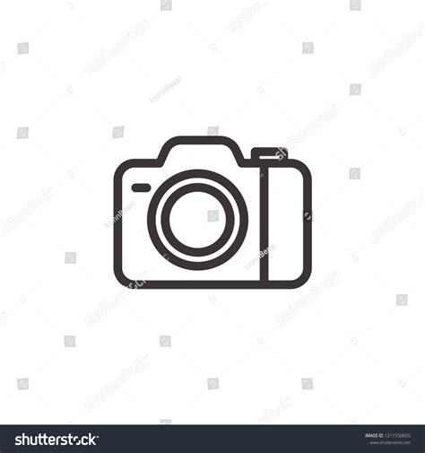 Photo Camera Iconcamera Capture Shoot Vector Stock Vector Royalty Free