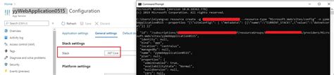 Azure Az Cli How To Set Webapp Runtime Stack Overflow