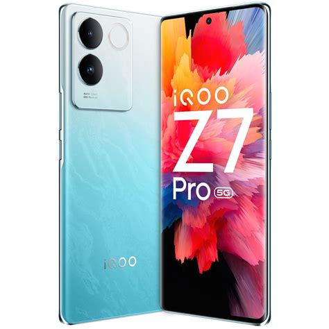 Iqoo Z Pro G Blue Lagoon Gb Ram Gb Storage D Curved Amoled Display Nm Mediatek