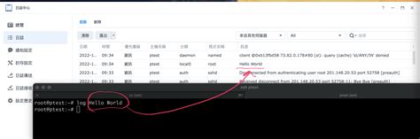 Use The Synology Log Center To Centrally View The Logs Of The Host