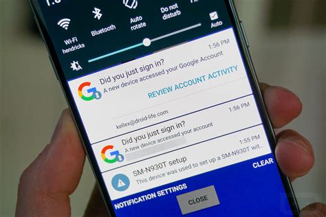 Google S Instant Native Notification Warnings For New Device Logins Are Live