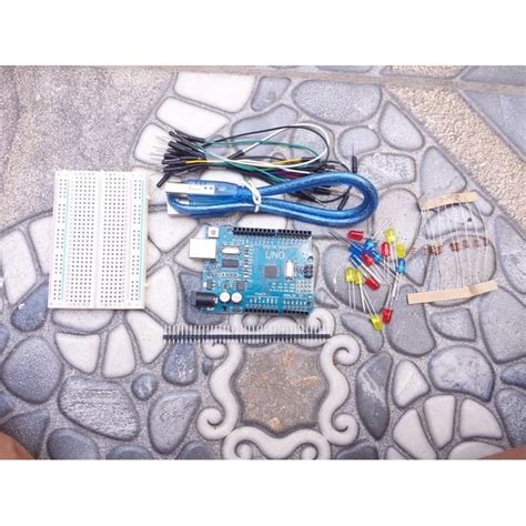 Jual Arduino Uno R3 Basic Kit Shopee Indonesia
