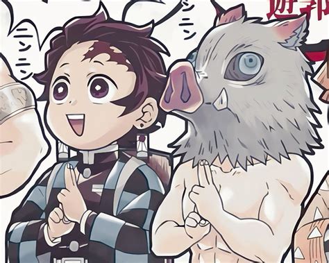 Tanjiro And Inosuke Anime Wallpaper Anime Demon