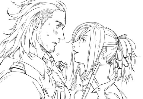 Gladiolus Amicitia And Aranea Highwind Final Fantasy And 1 More Drawn By Necco Axcel Tenten