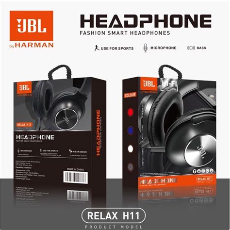 Jual H Jbl Headphone Bando Stereo Music Extrabass Type Relax H Merek Jbl Shopee Indonesia