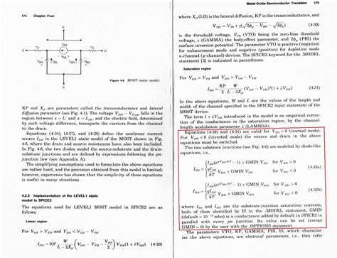 Mosfet Ltspice Pmos Model Differs From By Scratch Implementation Electrical Engineering