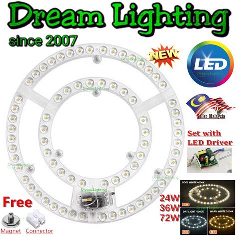 Dream Lighting Circular Led Module Magnet Led Circular Light Led Modules Lampu Bulat Mentol