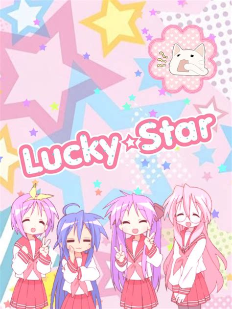 Lucky Star Made By Me Lucky Star Posters Cutecore Poster Ideas