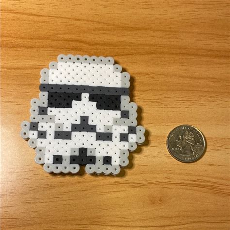 Star Wars Accents Star Wars Stormtrooper Perler Bead Magnet Poshmark
