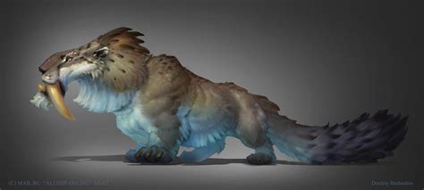 Toothed Tiger By Dmitriybarbashin On Deviantart