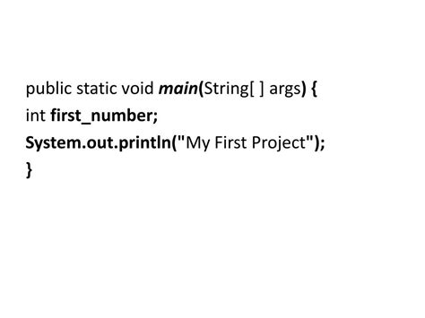 PPT Java Variables PowerPoint Presentation Free Download ID