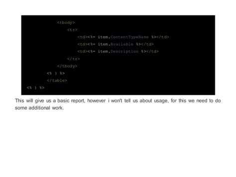 Creating Episerver Usage Reports Docx