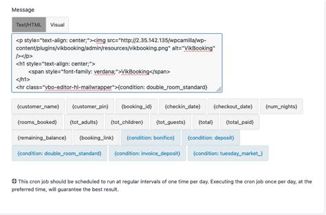 Vik Booking Conditional Texts Knowledge Base