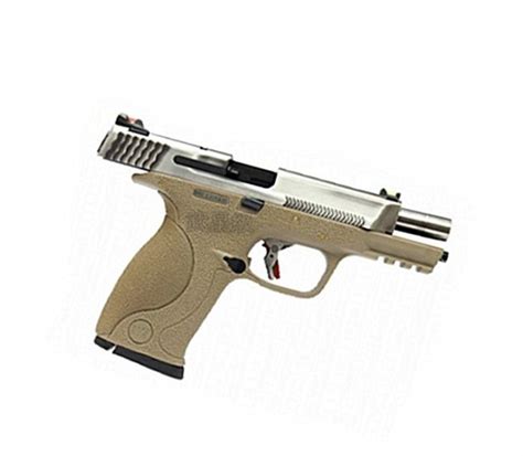 台南 武星級 We 大嘴鳥 瓦斯槍 摟空版 Bb槍bb彈玩具槍模型槍手槍mp40女警短版大嘴鳥 銀滑套 沙槍身 銀槍管 Yahoo奇摩拍賣