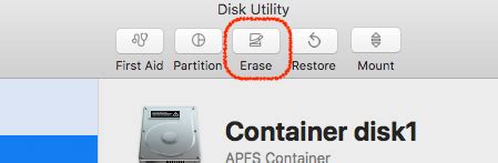 Hard Drive APFS Container Resize Error Code Is When Adding MS DOS FAT Partition