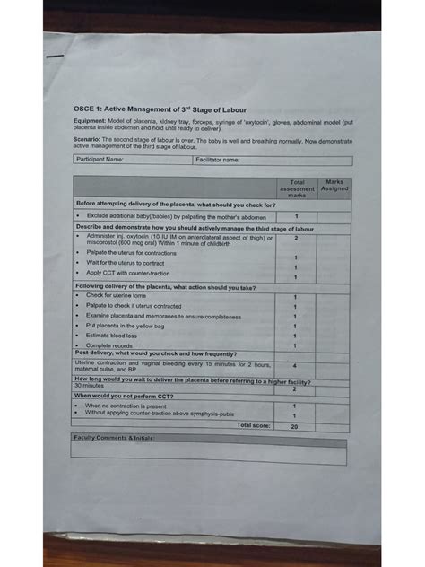 Osce Obgy Pdf