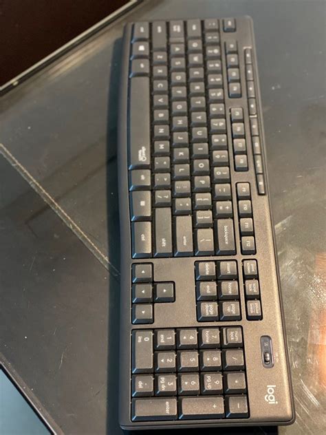 Logitech Silent Touch Keyboard Computers Tech Parts Accessories Computer Keyboard On