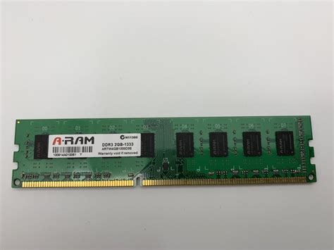 A Ram 2gb 2rx8 Pc3 10600 Ddr3 1333 Desktop Ram Rnd Computers