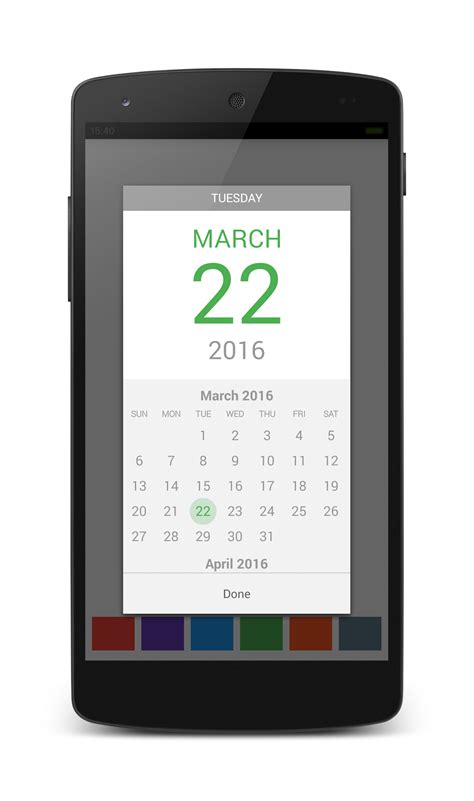 GitHub Oginotihiro Datepicker Android Date Picker Library